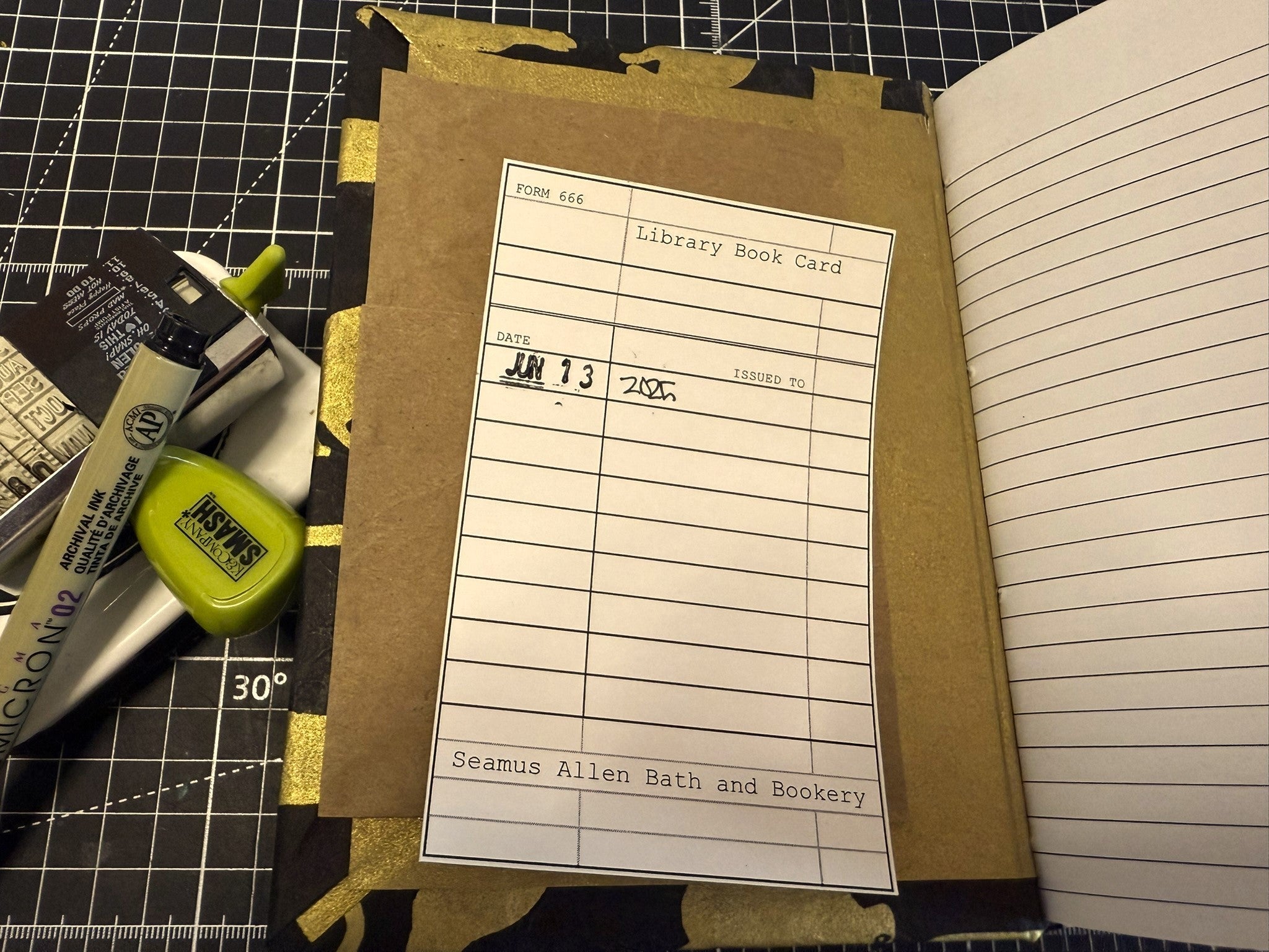 5 x 7 Hand Sewn Journals – Seamus Allen Bath and Bookery